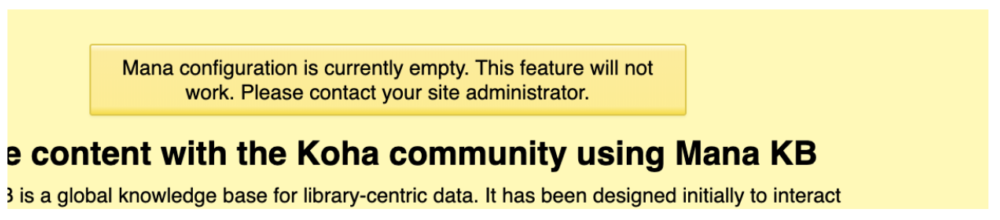 ByWater Solutions | Setting Up Mana