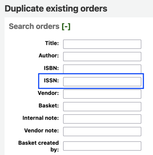 ByWater Solutions | Koha 22.11: ISSN Search and Enhanced Title Display