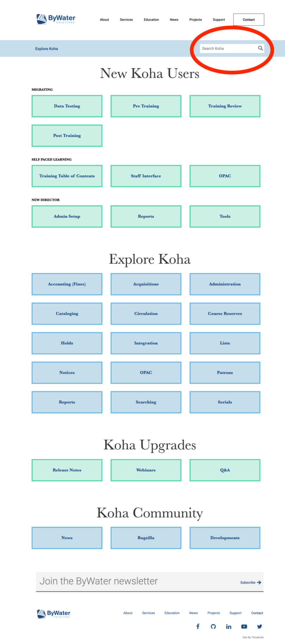 ByWater Solutions | New Search Feature on ByWater Koha and Aspen…