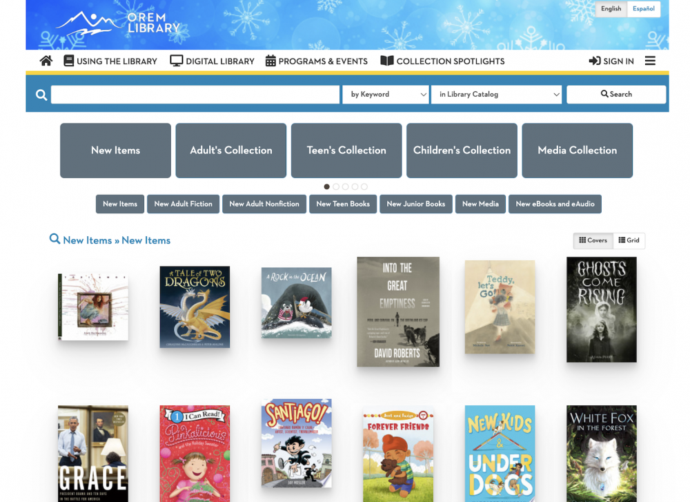 ByWater Solutions | Orem Public Library Goes Live on Aspen Discovery…