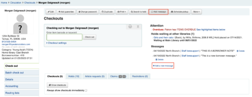 ByWater Solutions | Patron Account Messages with Koha and Aspen…
